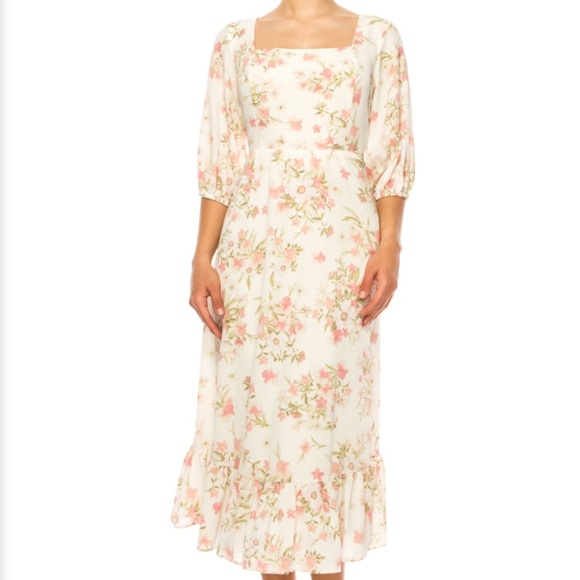52Seven | Dresses | Must Bundle 52seven Three Quarter Sleeve Floral ...